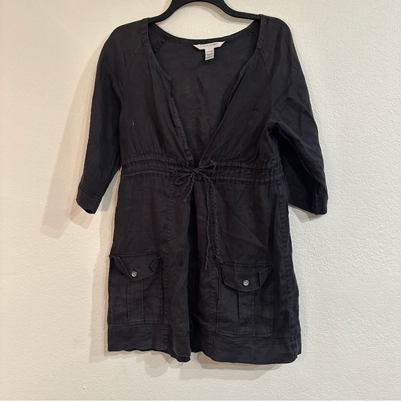 Diane Von Furstenberg | Swim | Diane Von Furstenberg Swim Black Linen ...